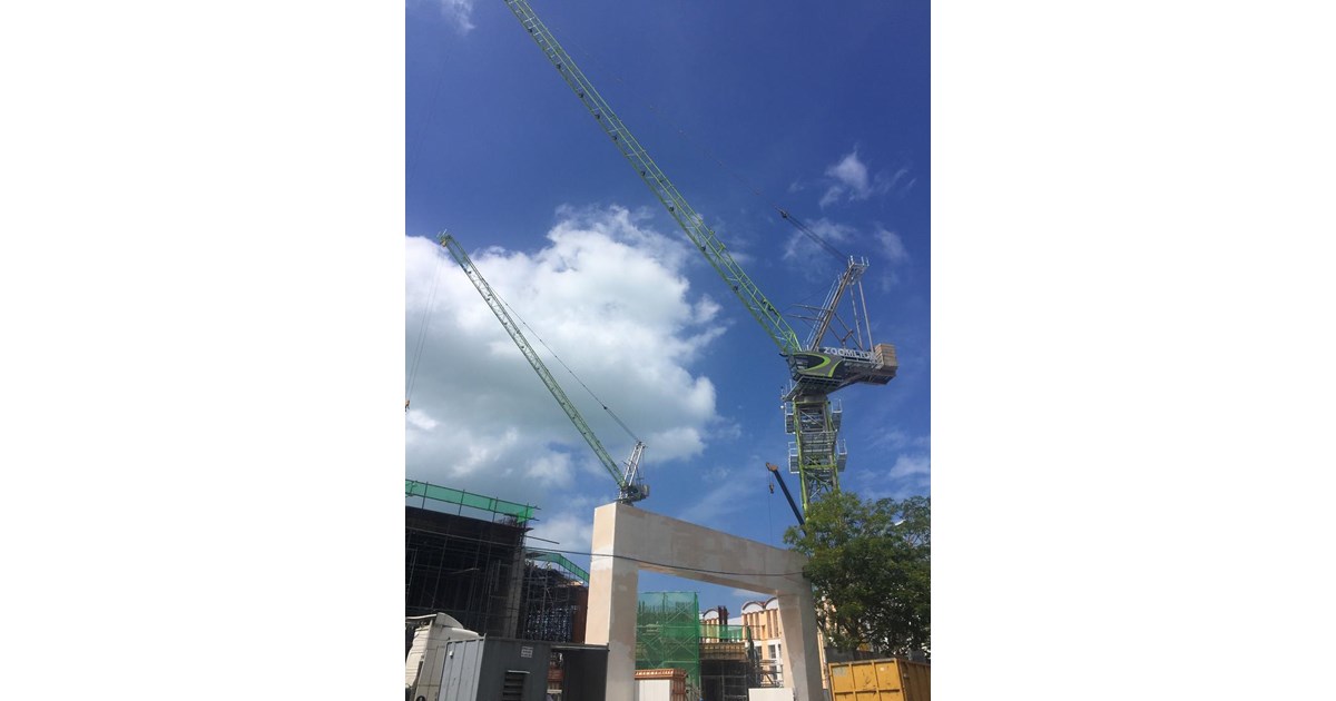 2023 ZOOMLION L250-16 LUFFING JIB TOWER CRANE NATIONWIDE MACHINERY ...