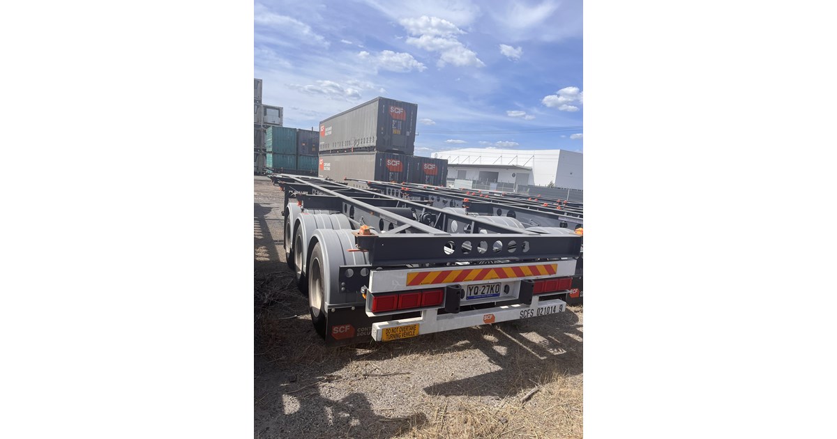 SCF 40-48FT EXTENDABLE SKEL TRAILER for hire