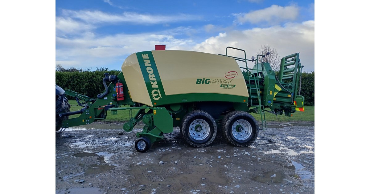 2016 KRONE BIGPACK 870 HDP MultiBale for sale (refcode TA1188763)