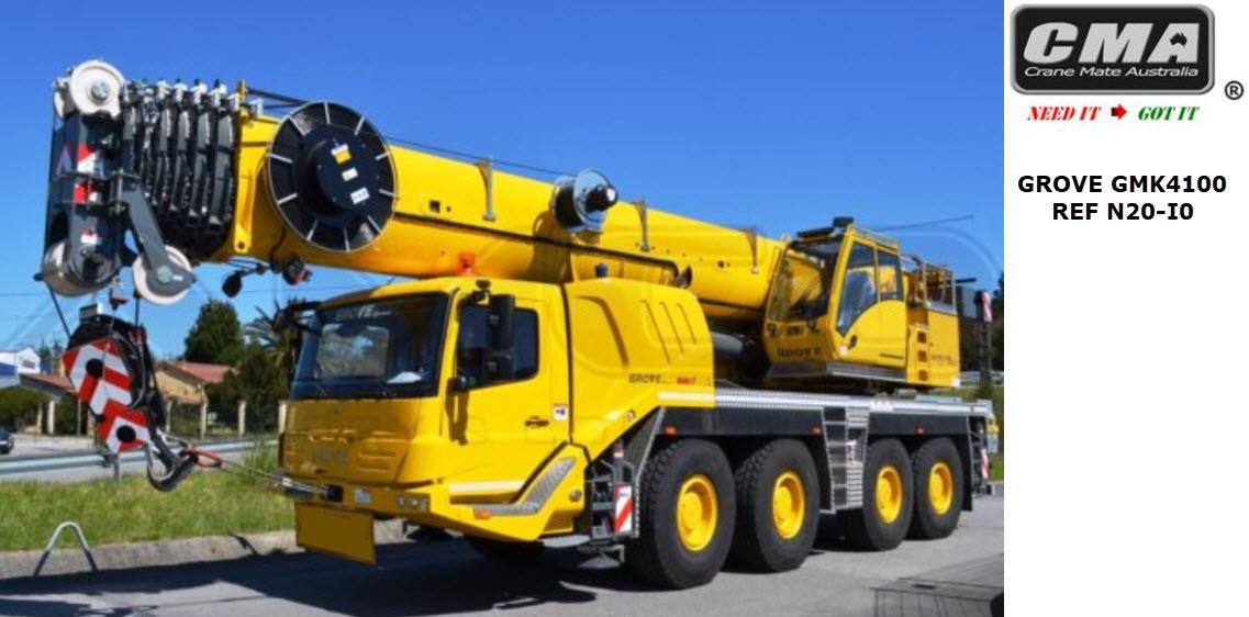 2015 GROVE GMK 4100 for sale (refcode TA1188831)