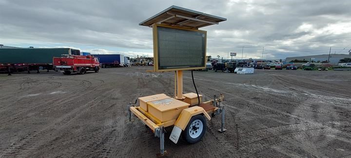 2010 SAFEROADS VMS TRAILER for sale