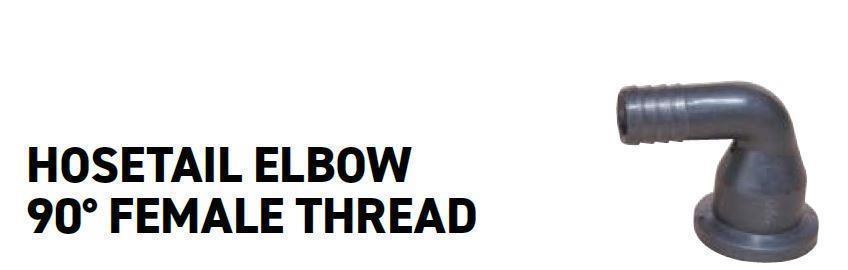 SILVAN 1" SINGLE PIECE ELBOW WITH BACKNUT (SUIT 25MM HOSE) for sale ...