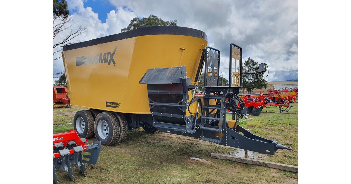 2024 AUSMIX FT-XL30 HD VERTICAL FEED MIXER + 1.0M ELEVATOR (30.0M3) for ...