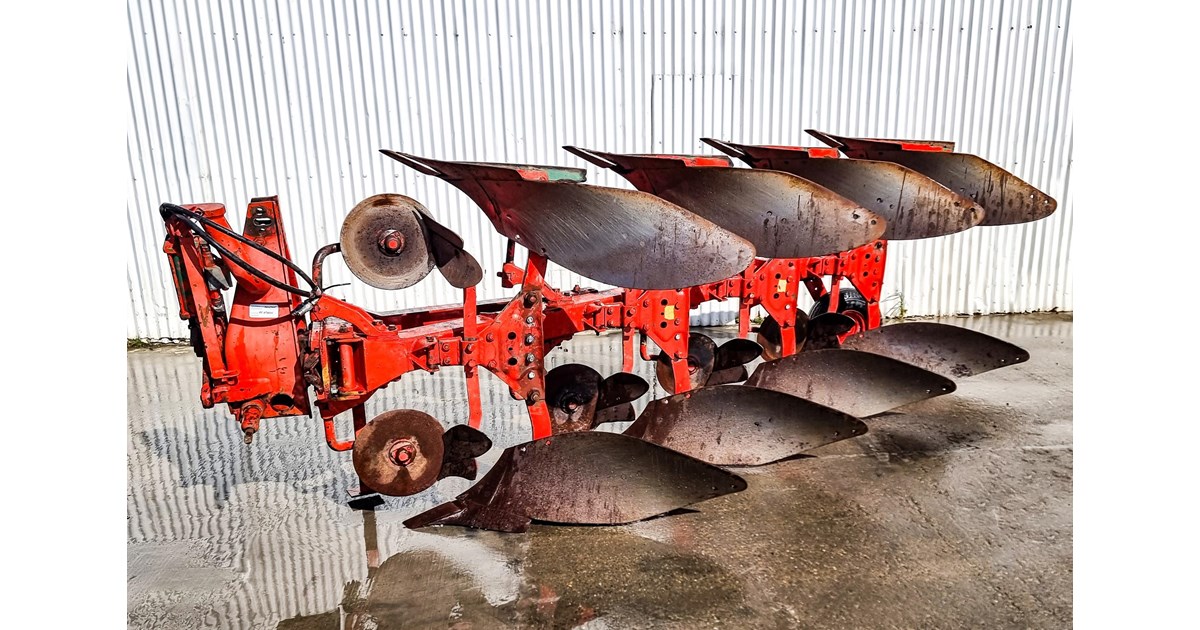 KVERNELAND 4 FURROW REVERSIBLE PLOUGH for sale