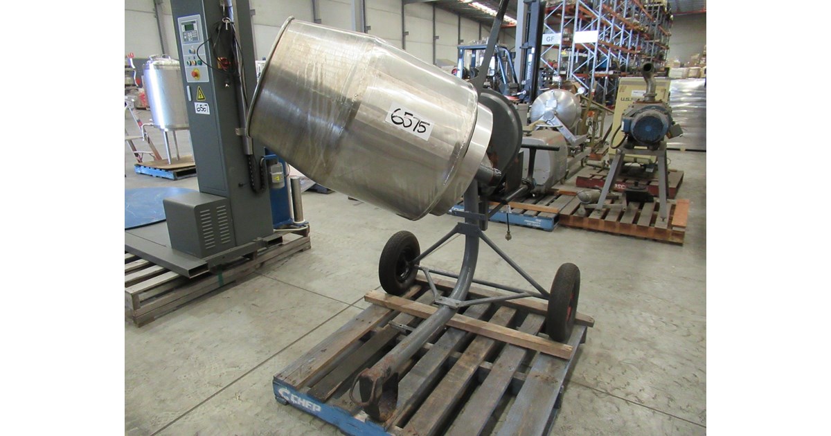 ROTARY DRUM BLENDER - for sale