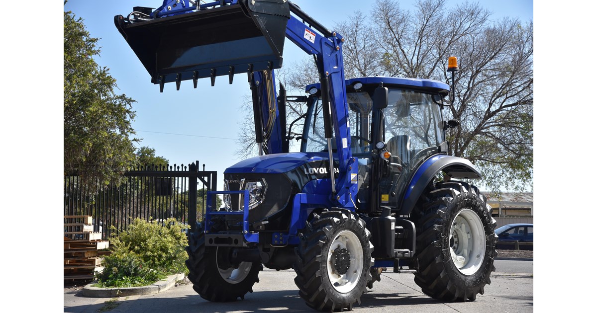 LOVOL 110HP SHUTTLE SHIFT TURBO DIESEL 4WD A/C CABIN TRACTOR WITH FEL ...