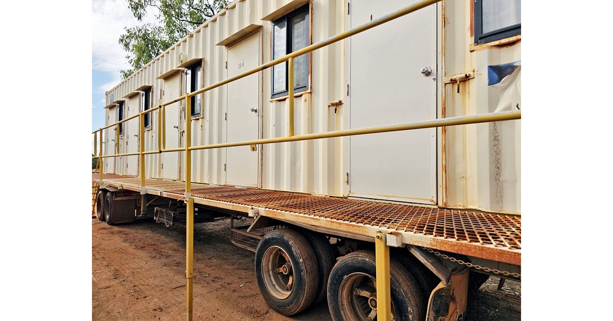 CUSTOM BUILT 5 ROOM '40' CONTAINER' ACCOMMODATION for sale