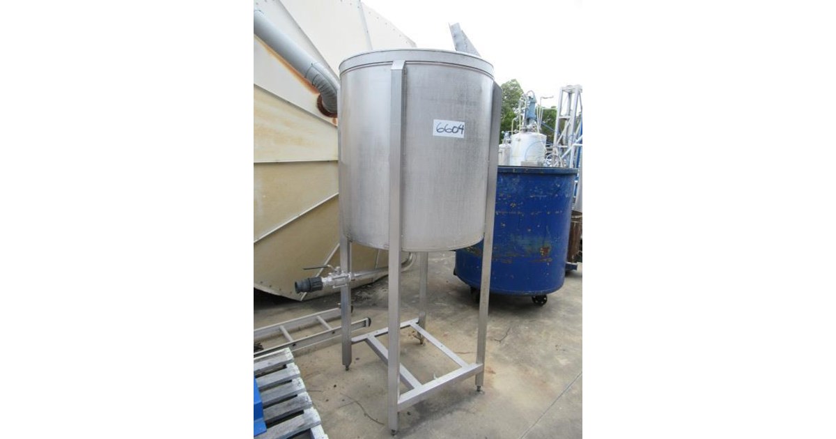 STAINLESS STEEL STORAGE TANK 500LT for sale