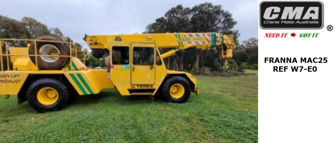 2005 FRANNA TEREX FRANNA MAC25 for sale