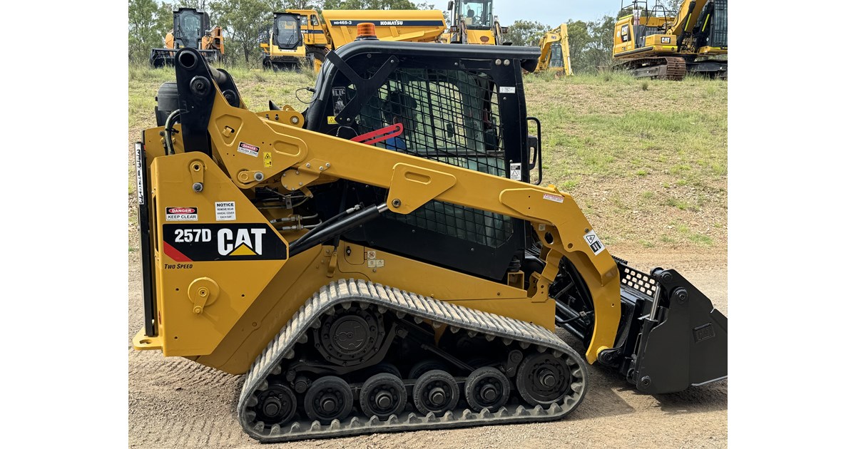 2016 CATERPILLAR 257D 2 Speed A/C Cab WorkTool Connector for sale ...