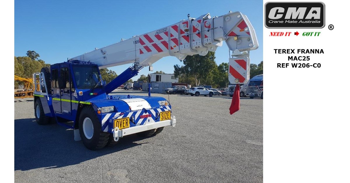 2022 TEREX 4WD-MAC25 for sale (refcode TA1210125)