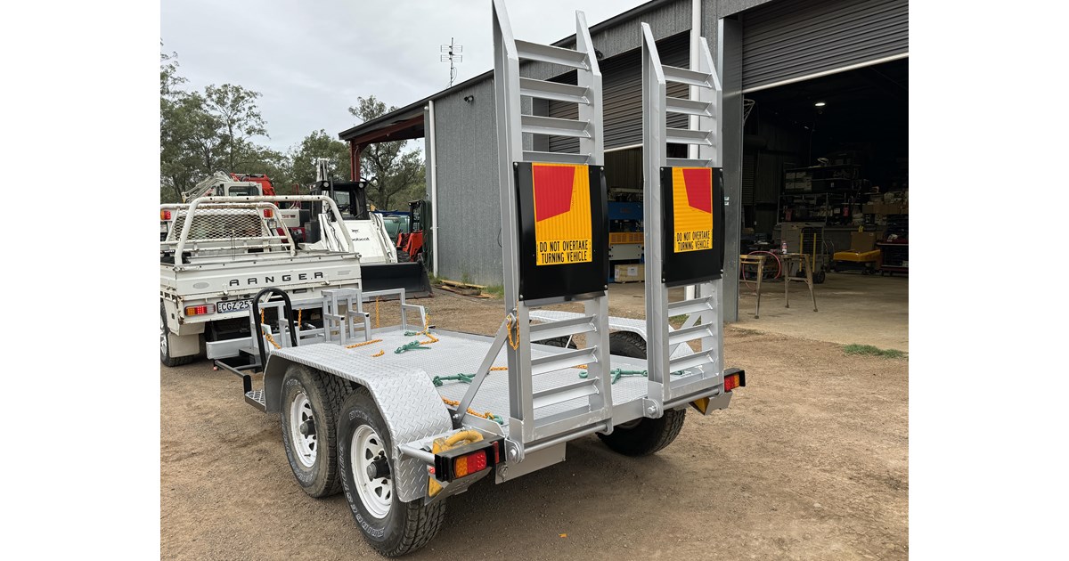 2009 ALLYWELD AW3500 Excavator Plant Trailer for sale (refcode TA1210437)