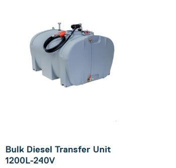 POLYMASTER 1,200L (240V) DIESEL TRANSFER TANK for sale (refcode TA1210616)
