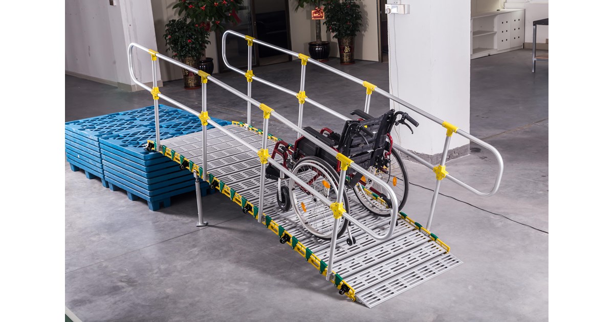 JETLAND 3M 350KG ROLLING RAMP WITH HANDRAILS for sale (refcode TA1211958)