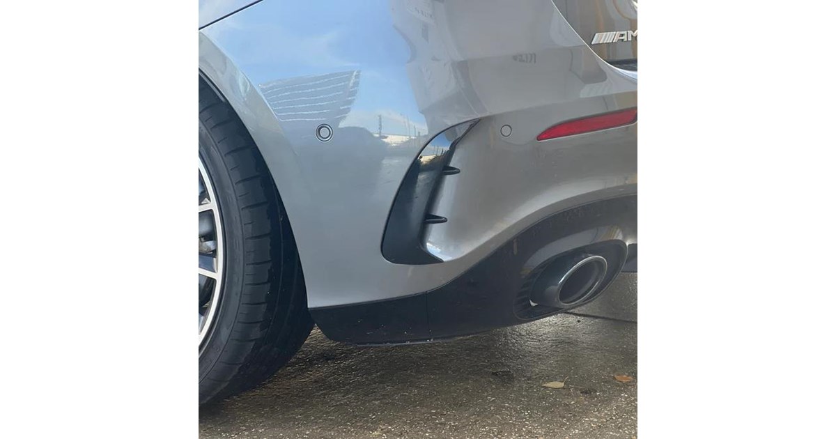 EURO EMPIRE AUTO MERCEDES AMG STYLE REAR AIR VENT COVERS FOR W177 ...