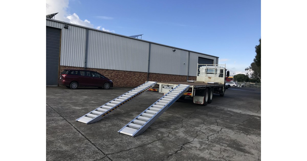 JETLAND 3.9M 10TONNE HEAVY DUTY STEEL TRACK,RUBBER PADS ON STEEL,RUBBER ...