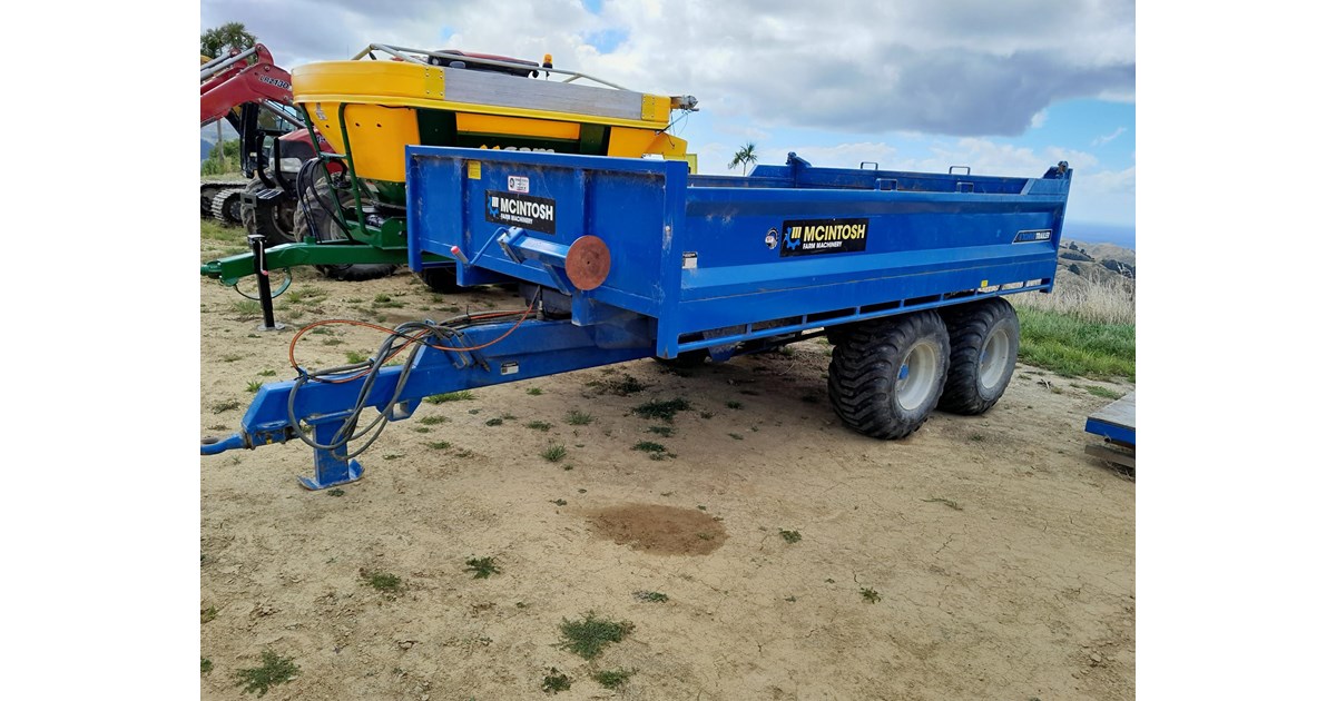 2020 MCINTOSH 8 TONNE HYDRAULIC TIP TRAILER for sale (refcode TA1215120)