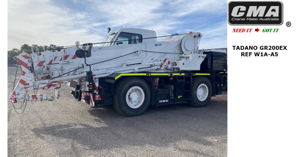 2022 TADANO TADANO GR-200EX for sale (refcode TA1215273)