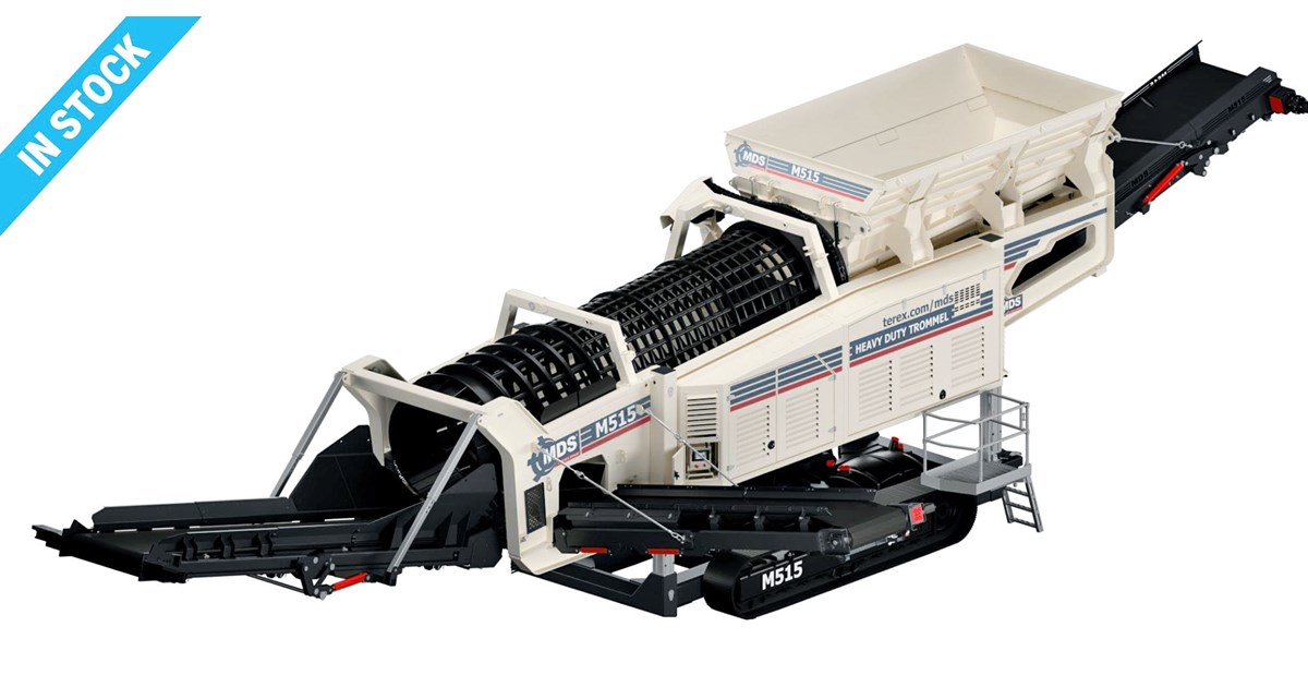 TEREX MDS M515 HEAVY DUTY TRACKED TROMMEL for sale (refcode TA1215356)