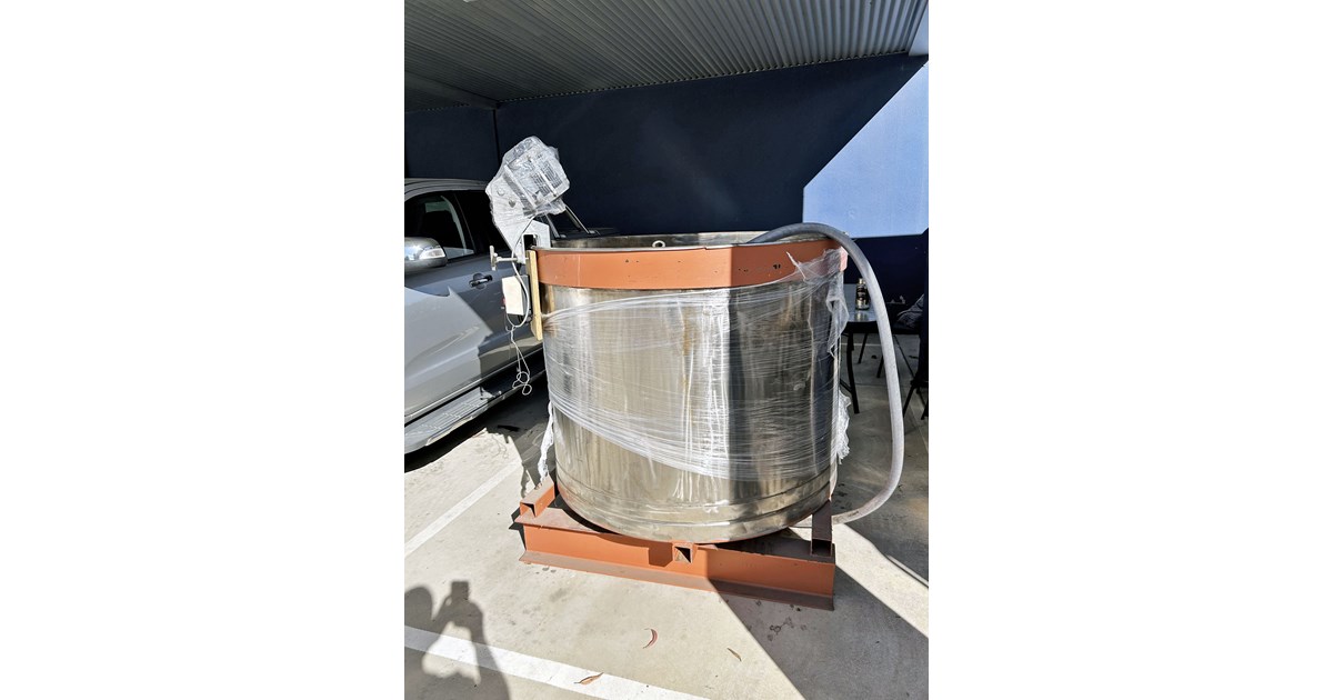 OPEN TOP STAINLESS STEEL TANK MIXING TANK for sale (refcode DIY1217675)
