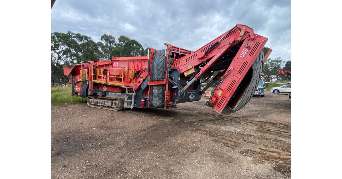 2017 FINLAY USED TEREX FINLAY 893 SCALPER for sale (refcode TA1219210)