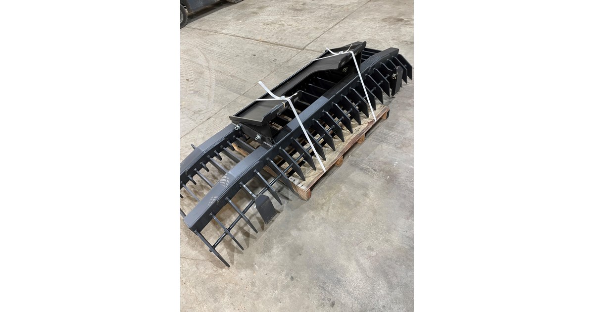 2023 NORM ENGINEERING NEW NORM 2500MM REVERSIBLE STICK RAKE SKIDSTEER ...