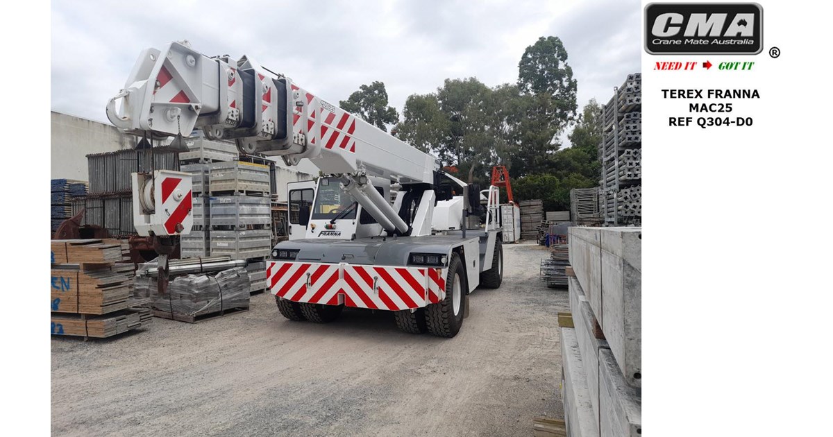 2011 TEREX TEREX FRANNA MAC25 for sale (refcode TA1216160)