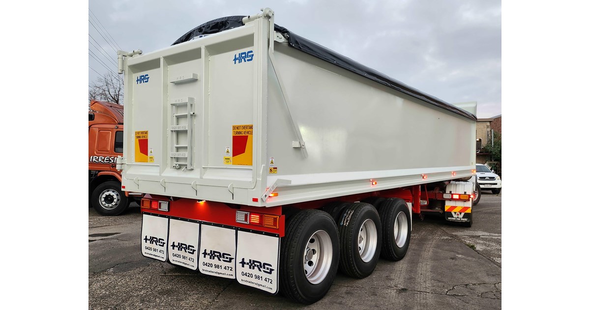HRS 2024 HRS TRI AXLE SEMI CHASSIS TIPPER TRAILER for sale (refcode ...