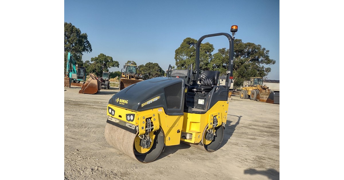 2020 BOMAG BW100 ADM-5 DOUBLE DRUM VIBRATORY ROLLER for sale (refcode ...