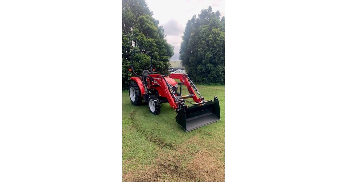 MASSEY FERGUSON 1840E.4 ROPS, FEL 4IN1 WITH 3 RANGE HST TRANSMISSION ...