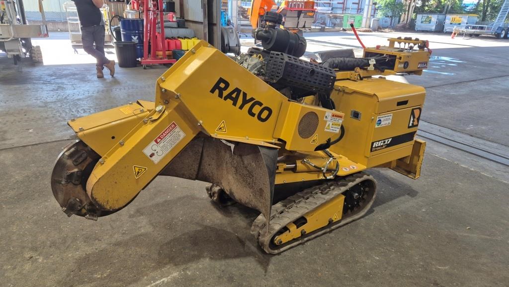 2021 RAYCO USED 2021 MODEL RAYCO RG37T - 37HP STUMP GRINDER for sale ...