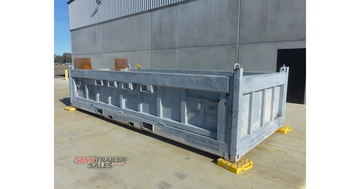 CUSTOM GALVANISED HEAVY DUTY LIFTING BIN for sale (refcode TA1226435)