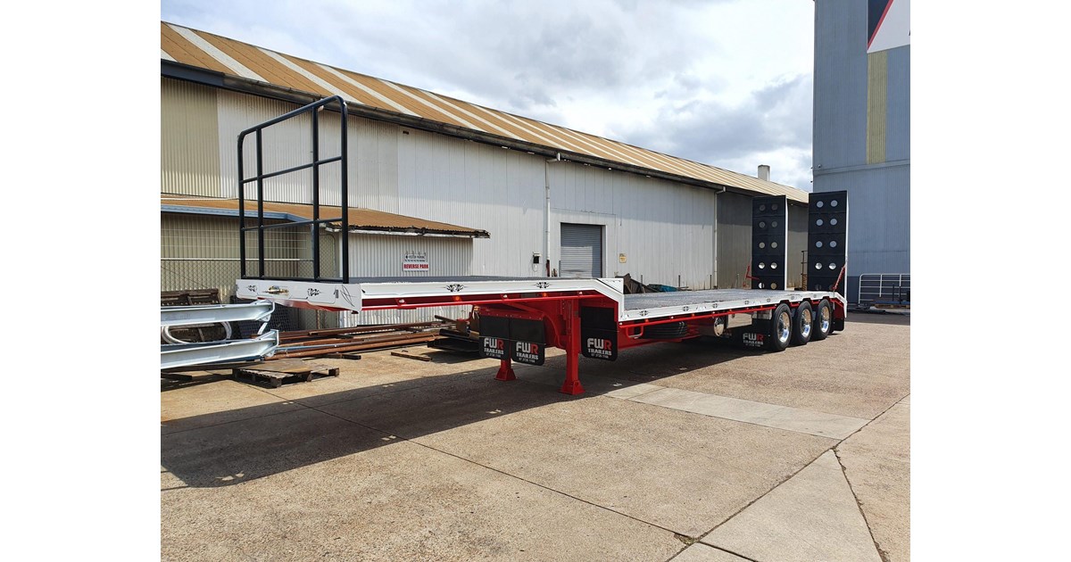 2024 FWR TRI AXLE DROP DECK - AUSTRALIAN MADE for sale (refcode TA1227260)