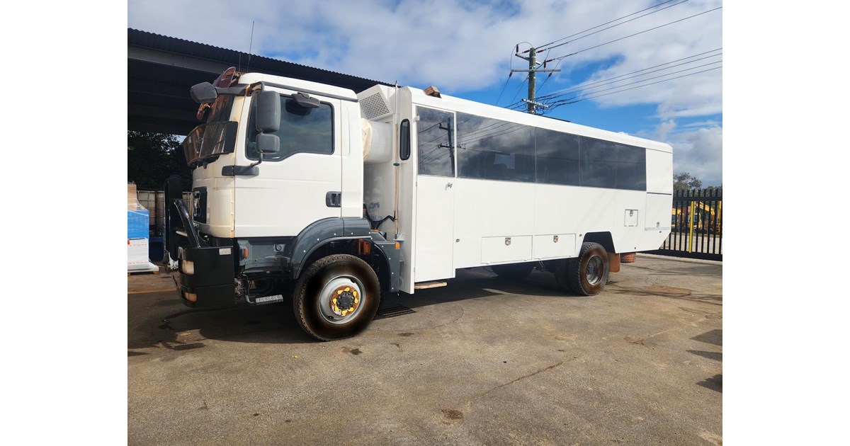 2012 MAN TGM 15-290 4X4 BUS MINE BUS 4X4 for sale (refcode TA1232343)