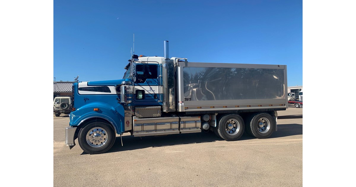 2017 KENWORTH T909 TIPPER & 4 AXLES TRAILER for sale (refcode TA1232850)