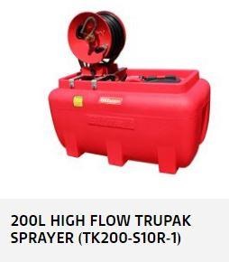 SILVAN 200L PROFESSIONAL UTEPAK SPRAYER (INC 30M REEL) for sale ...