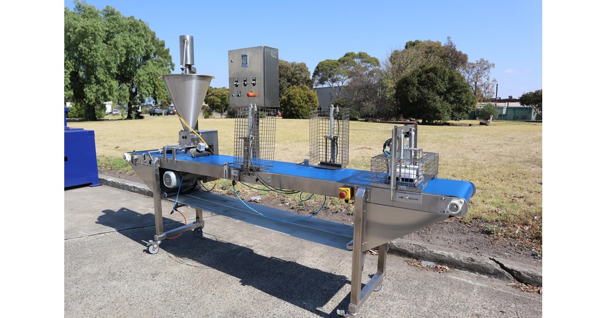 STAINLESS STEEL DEPOSITOR CONVEYOR - VARIABLE SPEED 3.1M LONG for sale ...