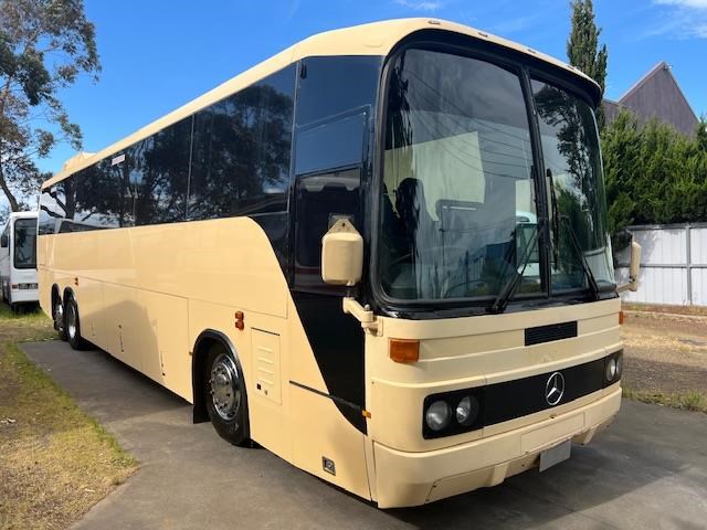 1994 MERCEDES-BENZ 0303/3 TAG AXLE COACH ALUMINIUM DENNING BODY FRAME ...
