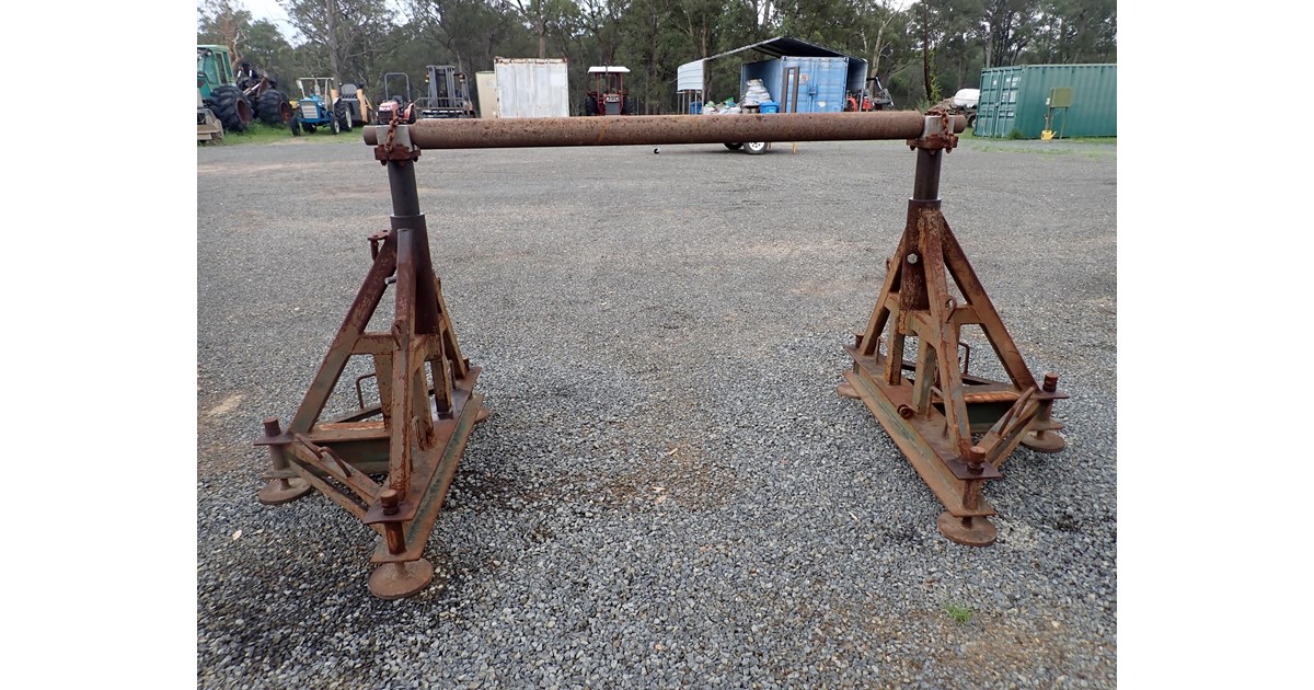 CUSTOM BUILT CABLE REEL STAND/ROLL STAND for sale (refcode TA1248365)