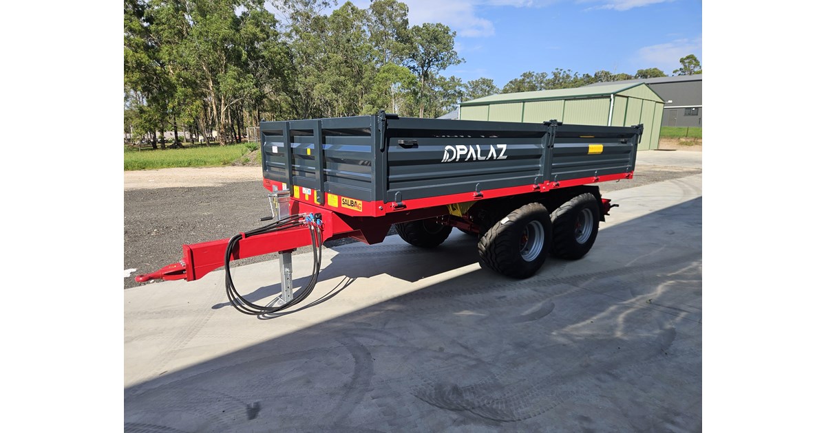 PALAZ 12 TON TANDEM AXLE FARM TIPPING TRAILER for sale (refcode TA1257824)