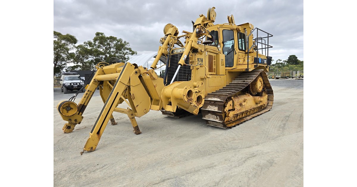 1992 CATERPILLAR D7H SERIES II Optic Fiber Cable Laying for sale ...