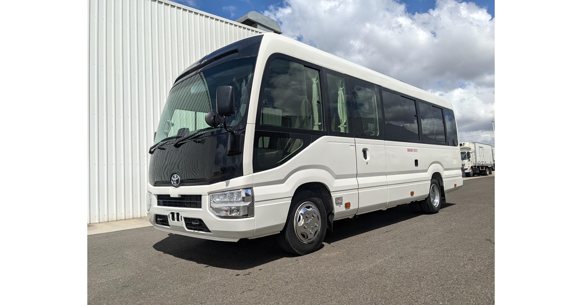 2022 TOYOTA COASTER DELUXE XZB70R AUTOMATIC 22 SEATER BUS for sale ...