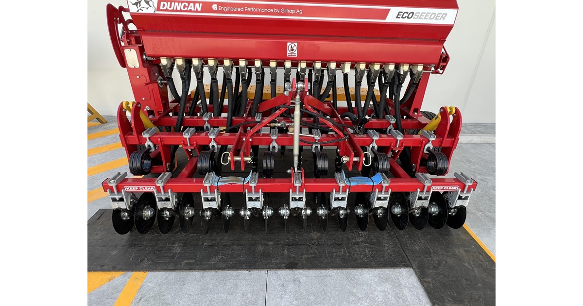 DUNCAN AG ECO SEEDER 18 RUN DUAL BOX DRILL for sale (refcode TA1272730)