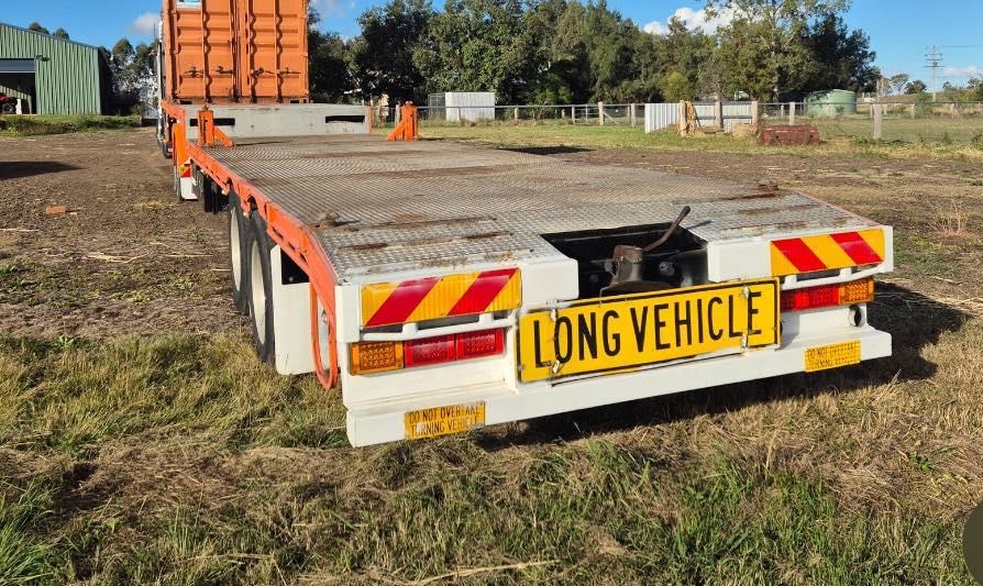 FREIGHTER FOR A TRAILER: FLAT TOP LEAD TRAILER FOR B TRAILER: DROP DECK ...