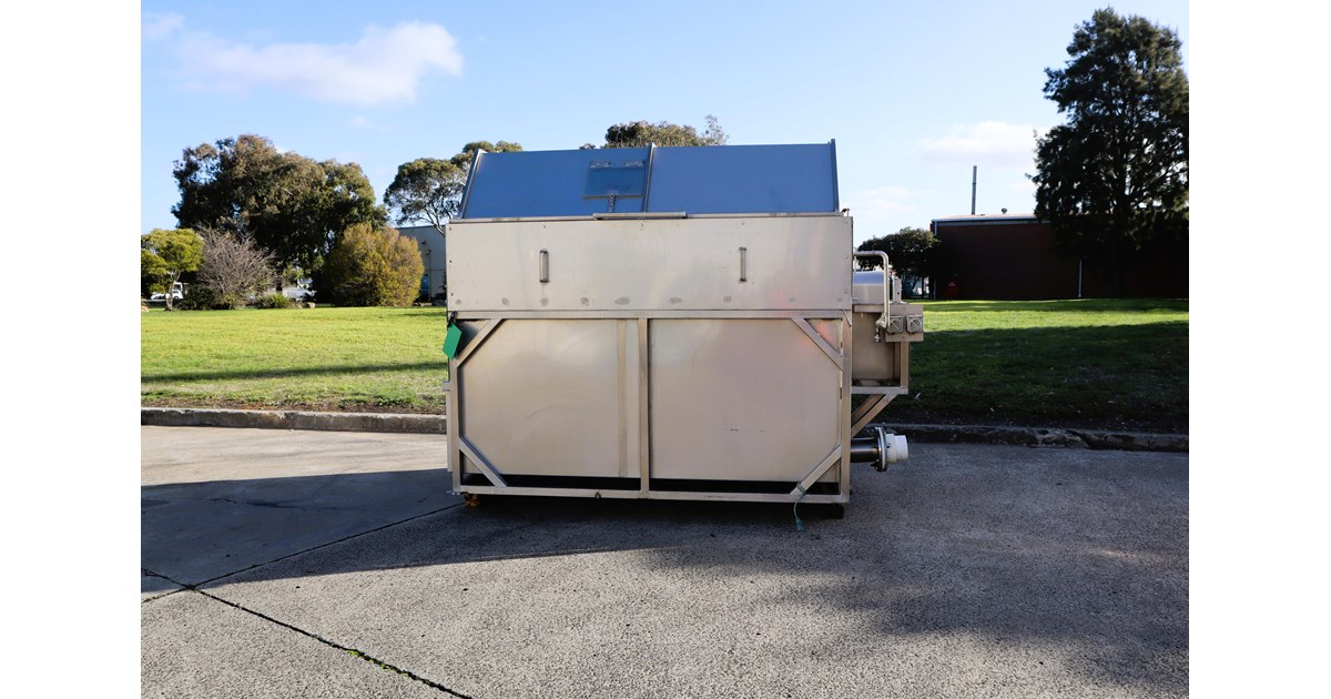 INDUSTRIAL STAINLESS STEEL LARGE ROTARY DRUM TUMBLER WASHER ROTARY DRUM ...