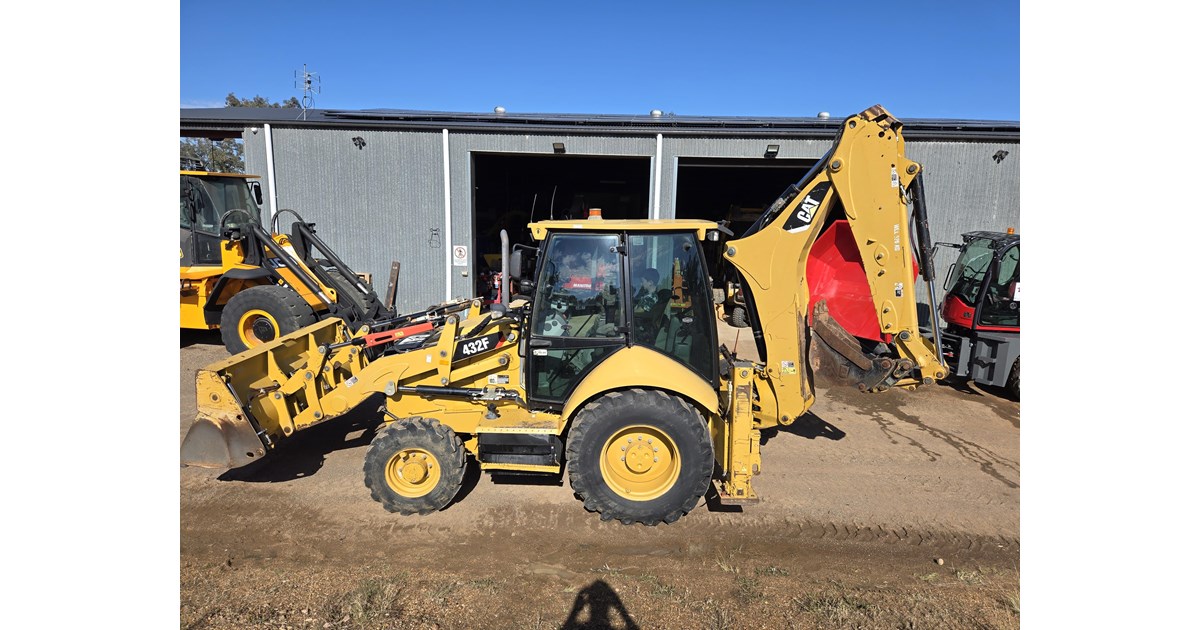 2013 CATERPILLAR 432F BACKHOE Ride Control Power Side Shift for sale ...