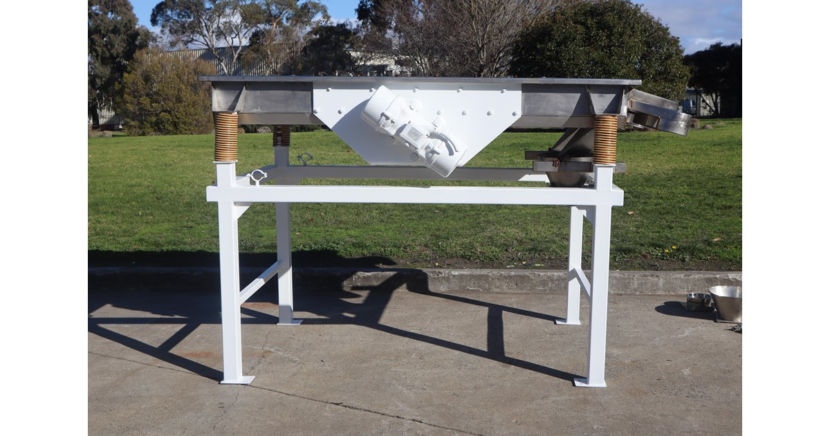 MASETO LARGE VIBRATING VIBRATORY FEEDER SIEVE SHAKER TABLE SEPARATOR ...