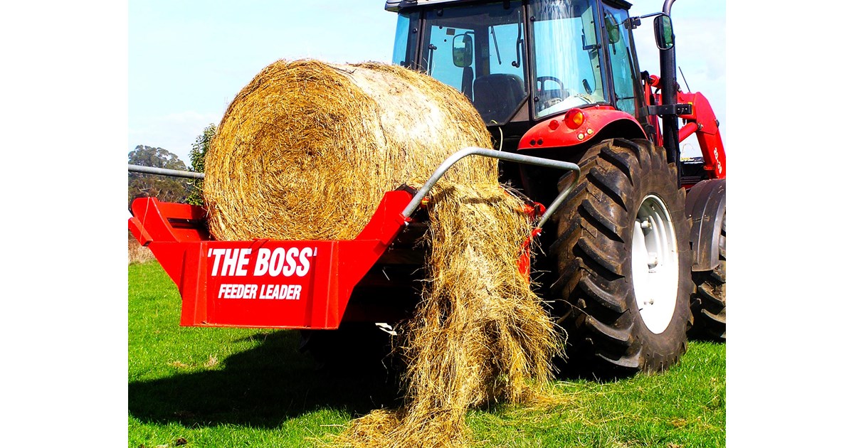 FEEDER LEADER THE BOSS II 3 POINT LINKAGE SINGLE BALE FEEDER for sale ...