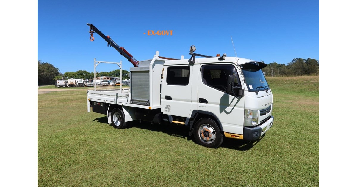 2017 FUSO CANTER 815 CREW CAB DUONIC for sale (refcode TA1281107)
