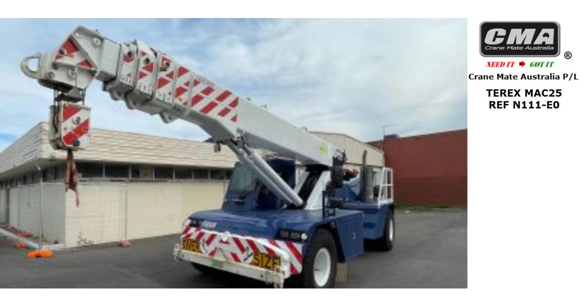 2021 TEREX 4WD-MAC25 for sale (refcode TA1210125)